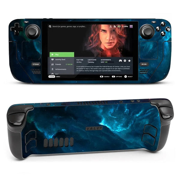 Blue Void Steam Deck Sticker - Supercharged