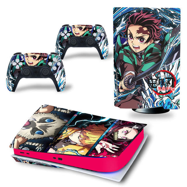 Characters Demon Slayer PS5 Sticker - Supercharged