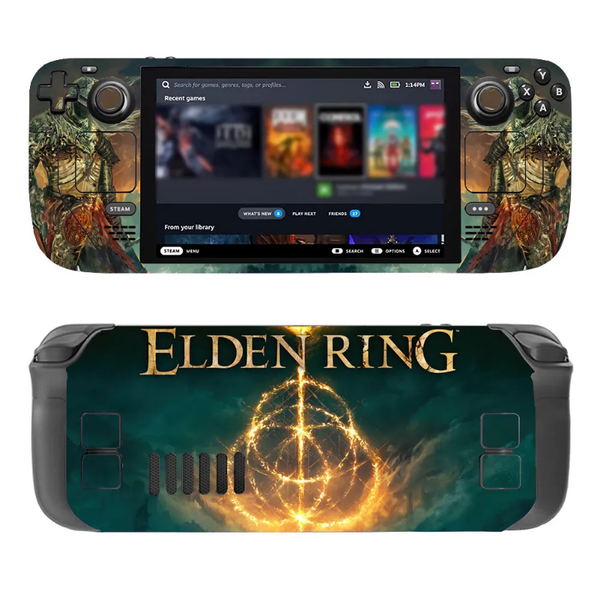 Elden Ring Logo Steam Deck Sticker - Supercharged