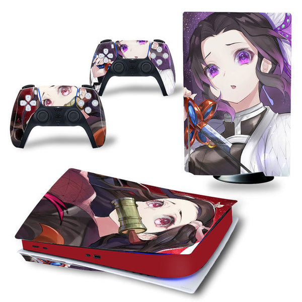 Shinobu & Nezuko Demon Slayer PS5 Sticker - Supercharged